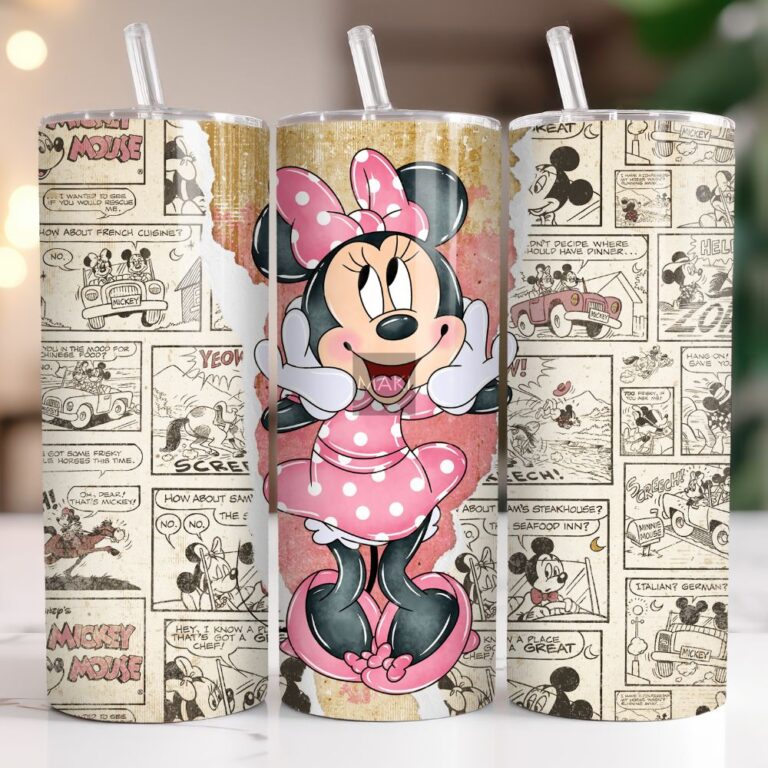 Minnie Mouse comic art - MAKI